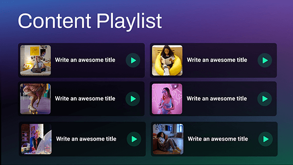 Modèles de contenu interactif gratuit | Genially